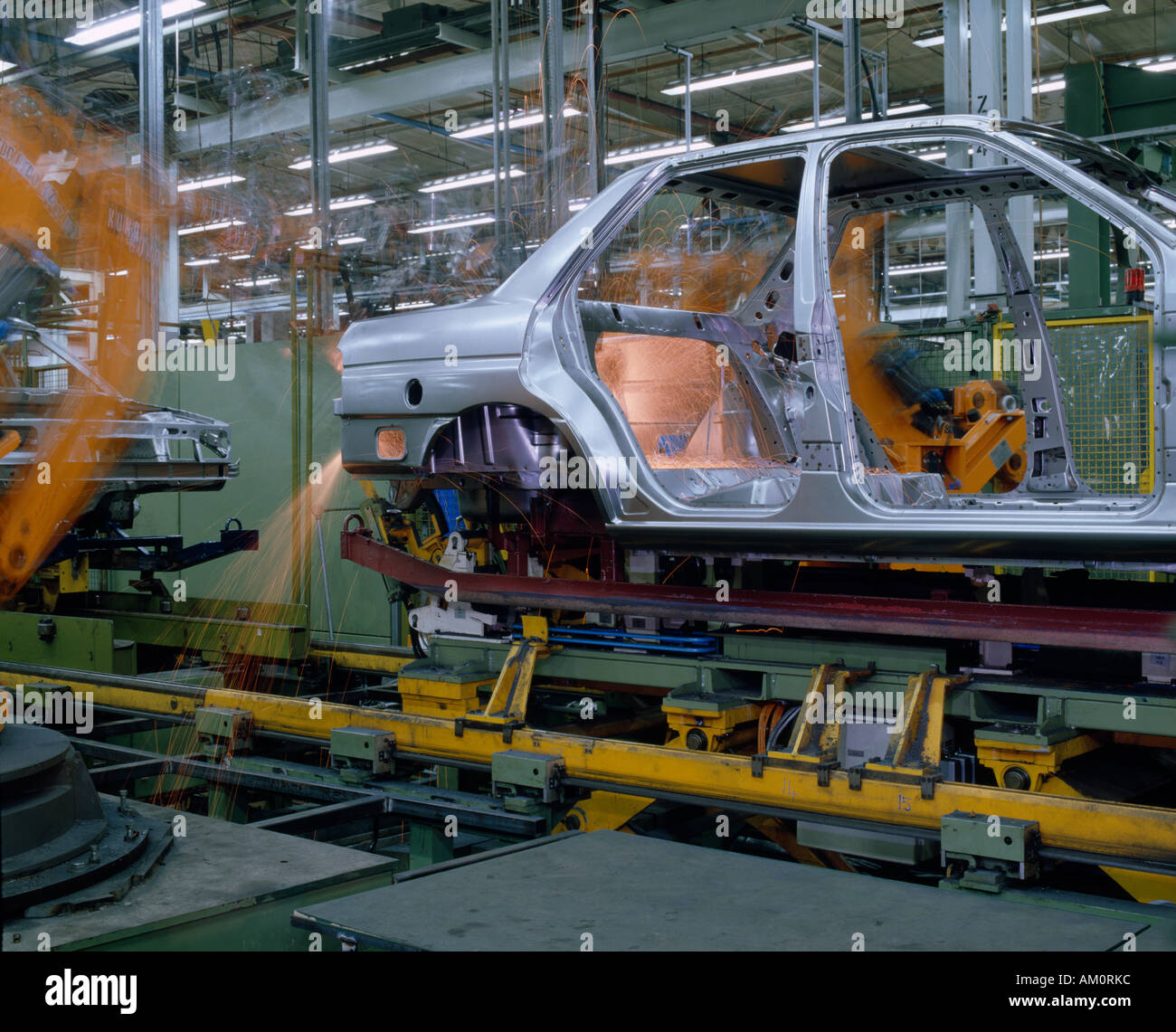 Ford production line hi-res stock photography and images - Alamy