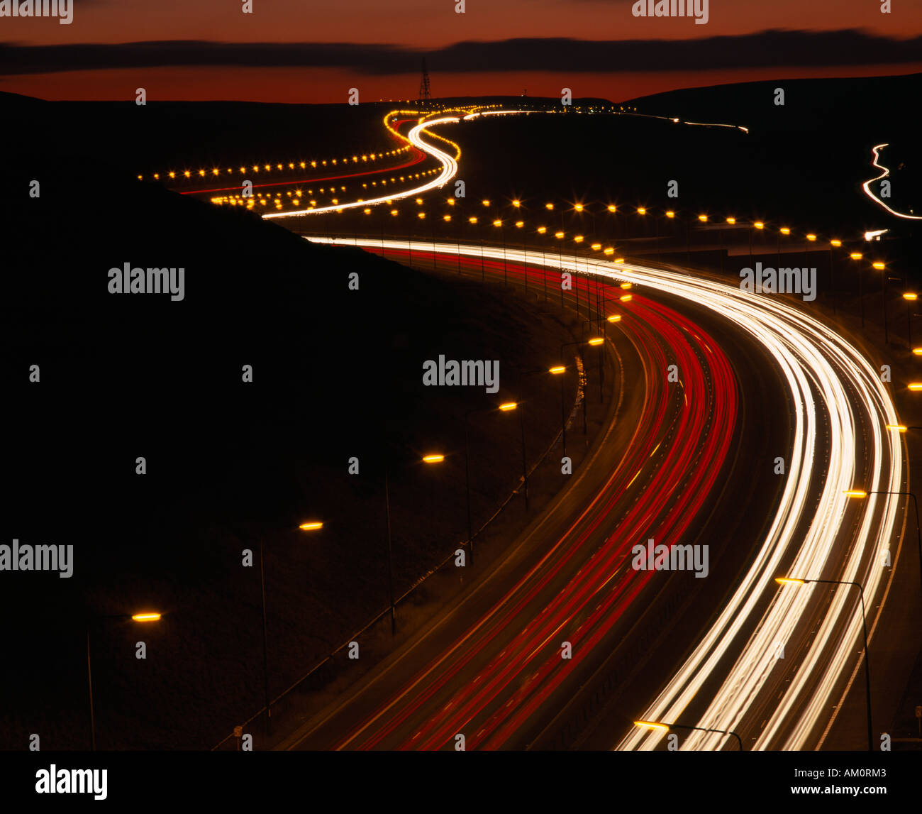 TRANSPORT Traffic Motorway Stock Photo - Alamy
