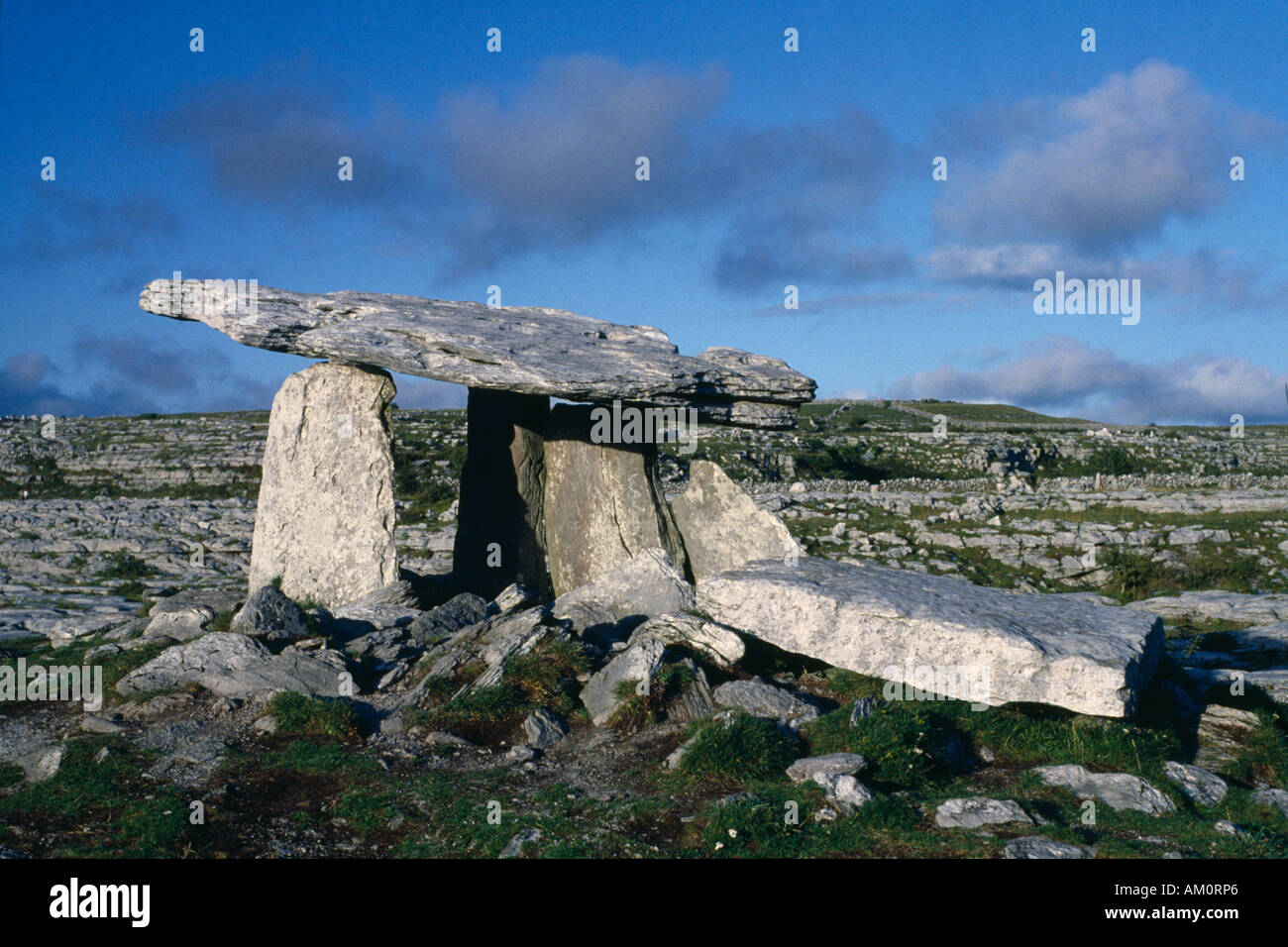 EIRE Co Clare Dolmen Stock Photo - Alamy