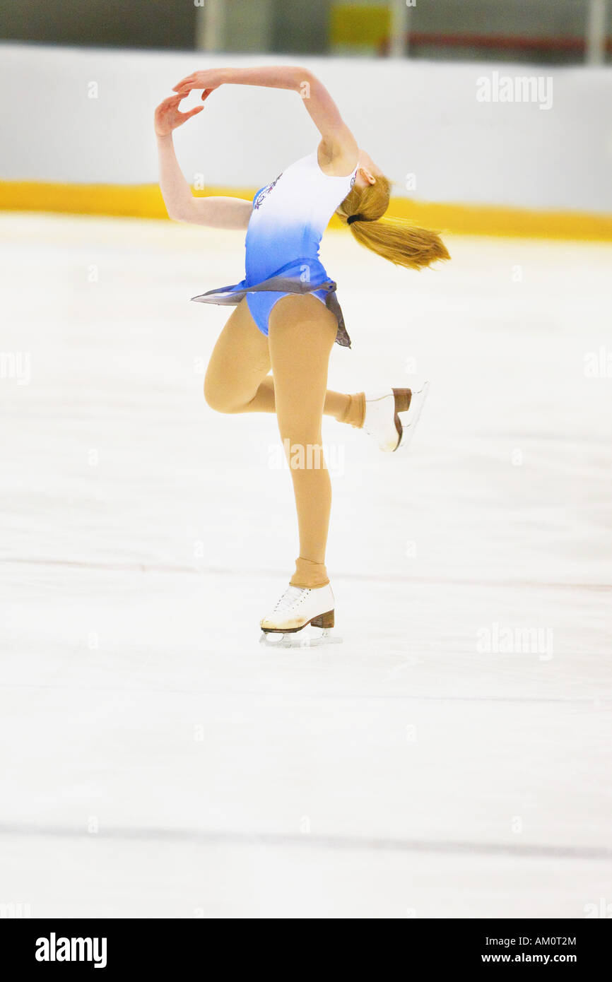 Figure Skating Layback Spin