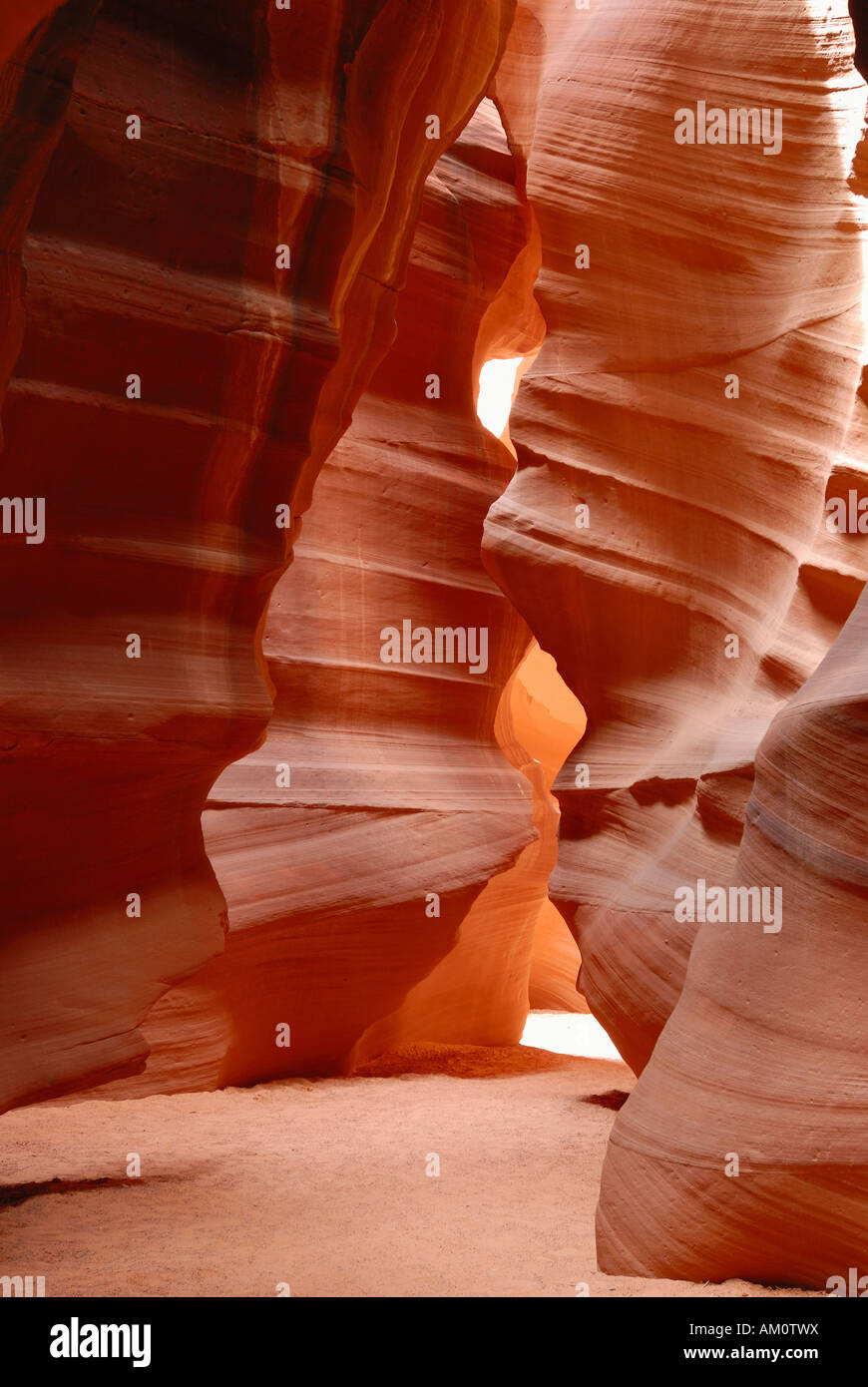 Upper Antelope Canyon Wall Formations Stock Photo - Alamy
