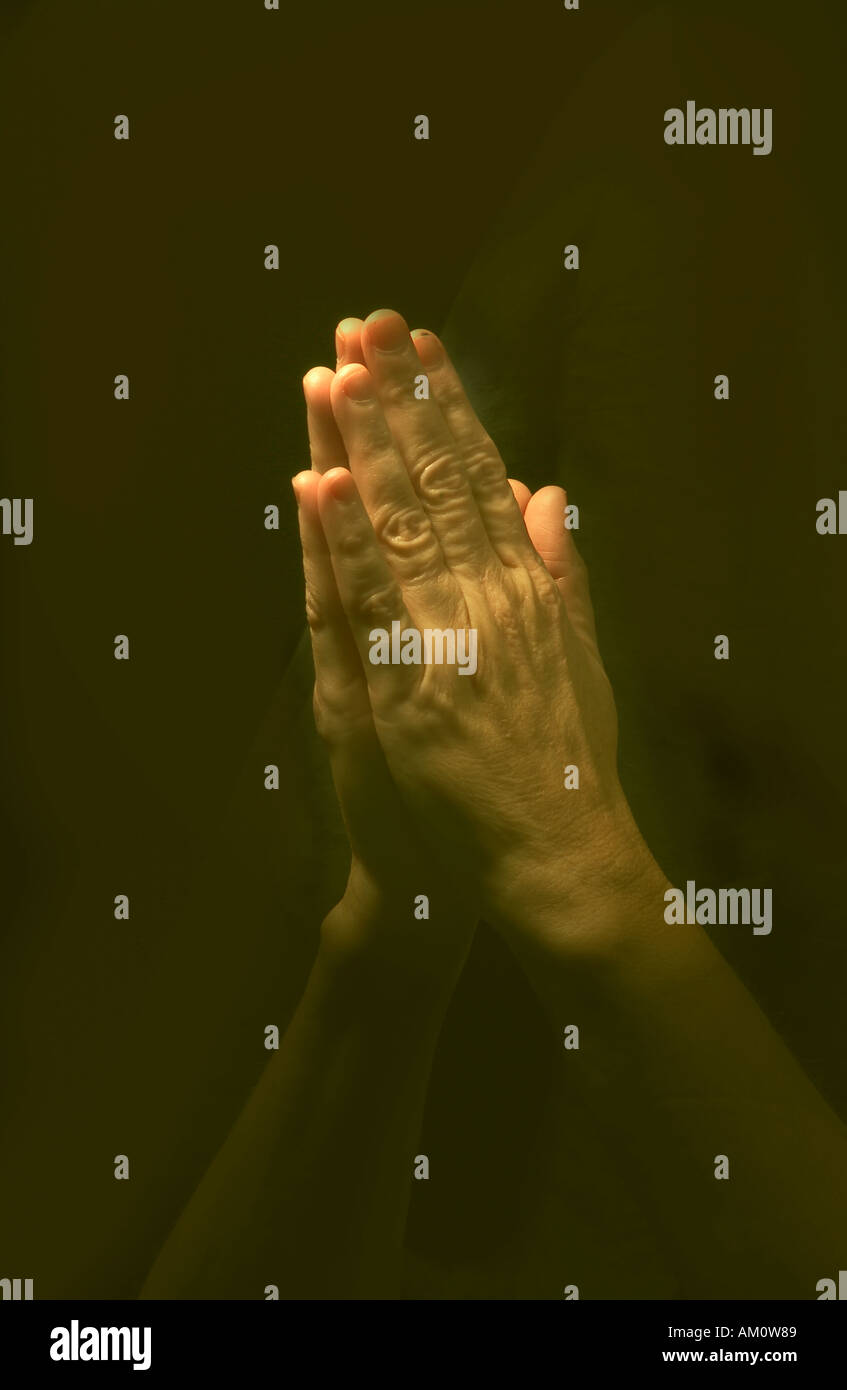 Folded hands for prayer hi-res stock photography and images - Alamy