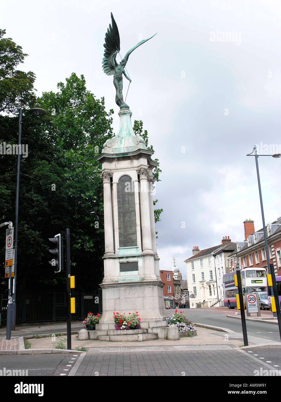 Memorial to the Second Boer War 1899 1902 in Norwich Stock Photo - Alamy