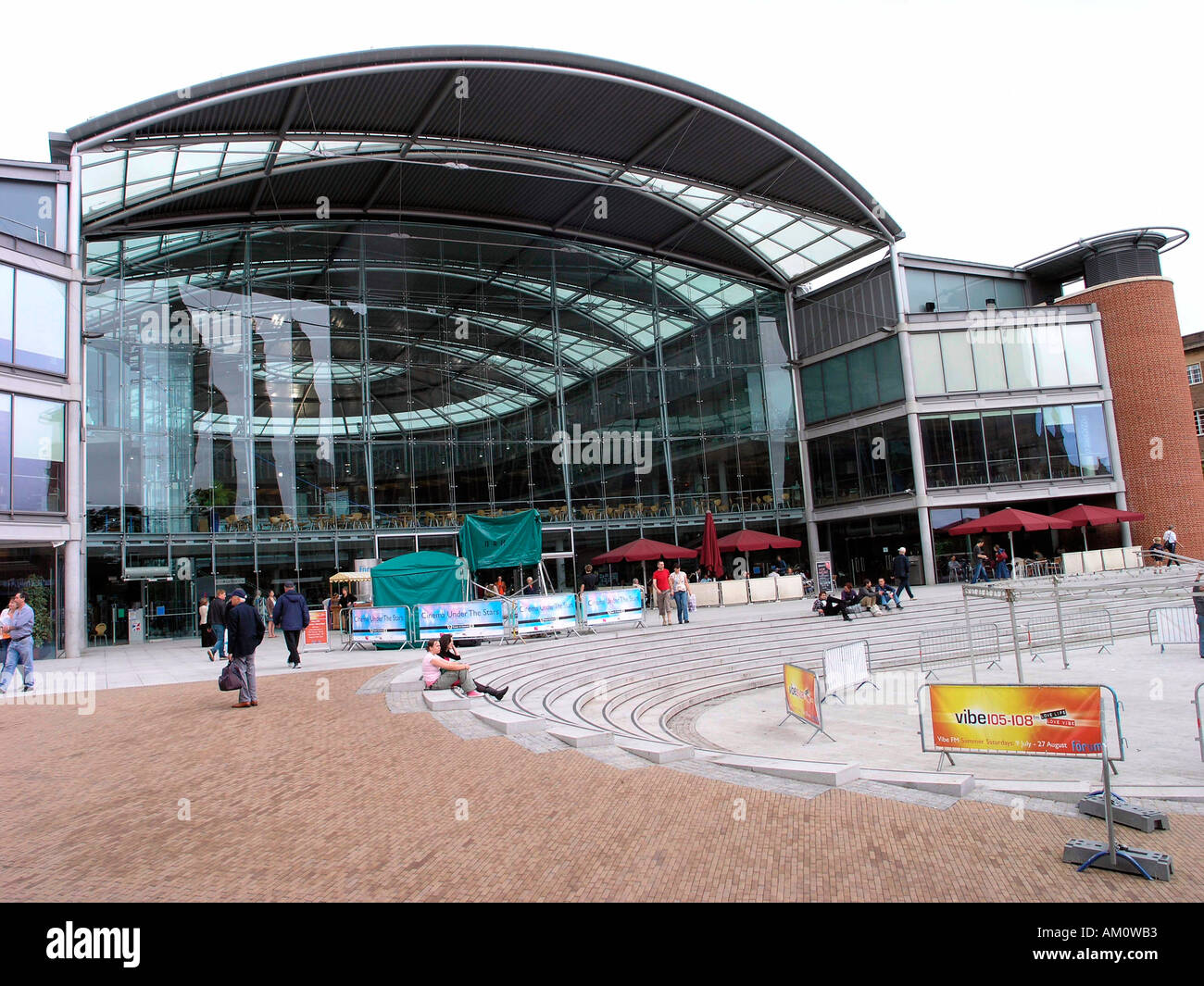 The Forum Norwich Stock Photo - Alamy