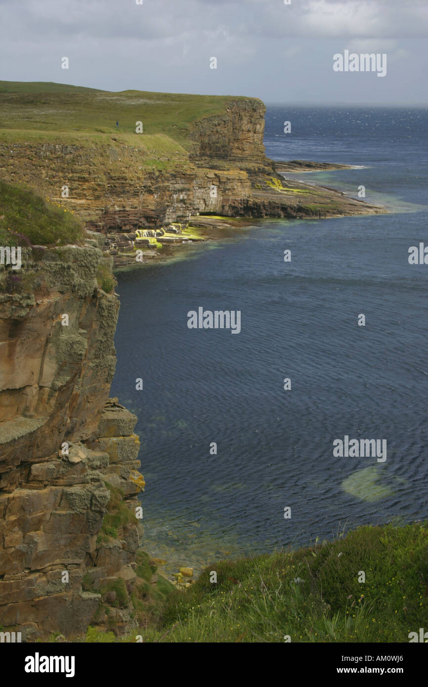 Cliffs at mull head rspb reserve hi-res stock photography and images ...