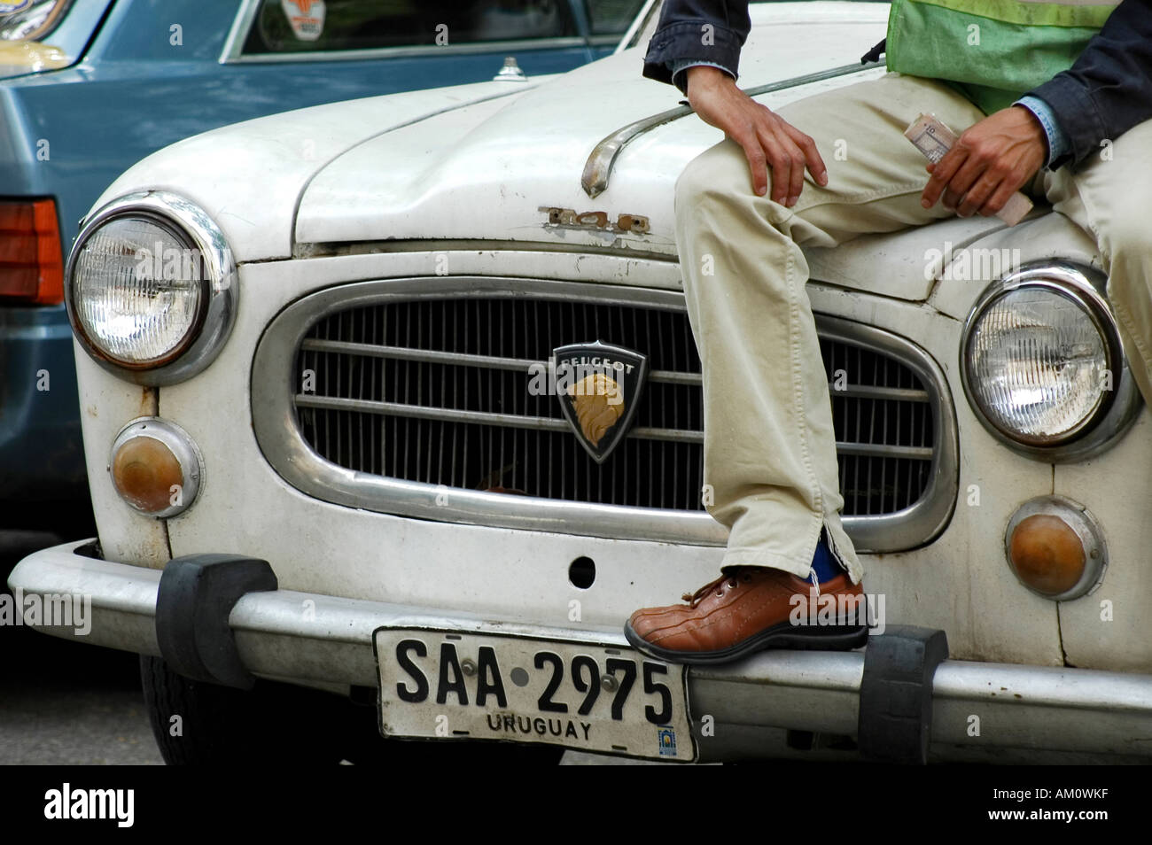 Vintage car montevideo uruguay hi-res stock photography and images - Alamy