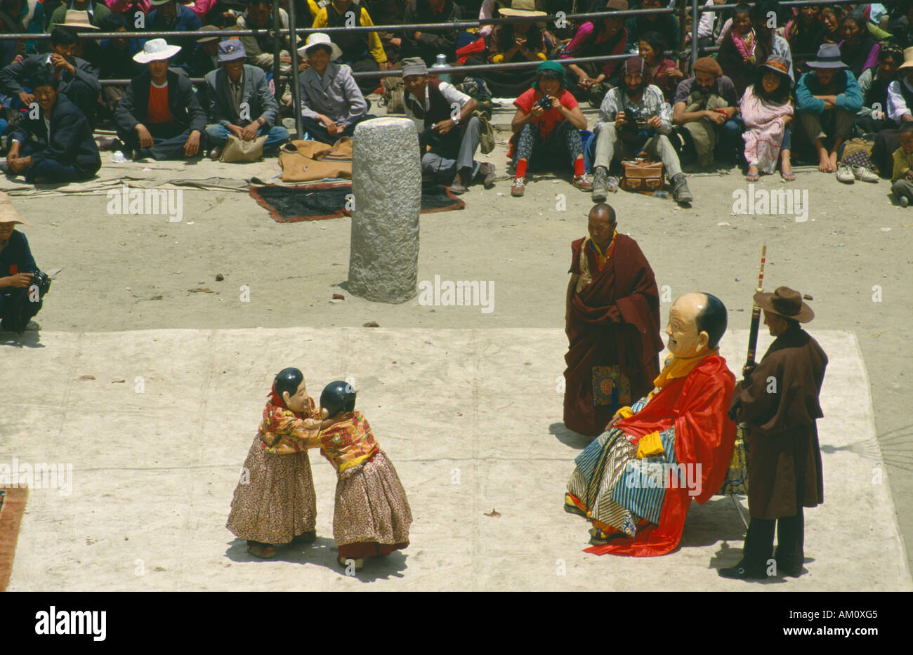 TIBET Samye Monastery Stock Photo - Alamy