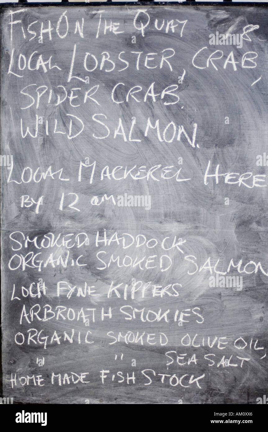 Advertising fresh fish hi-res stock photography and images - Alamy