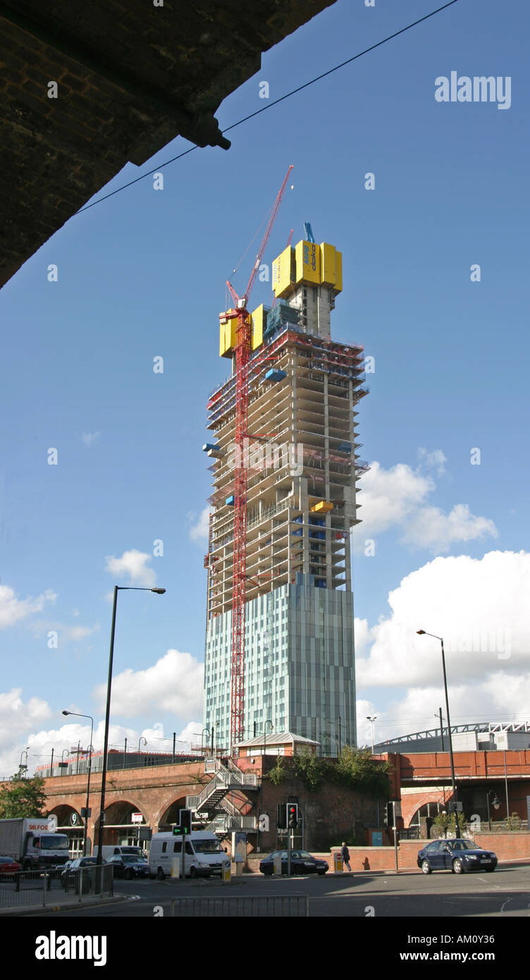 Beetham Tower Manchester september 23rd 2005 Stock Photo - Alamy