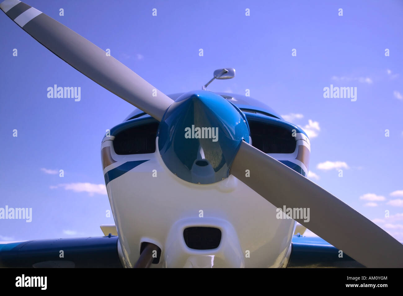 Airplane propeller airplane nose cone hi-res stock photography and ...