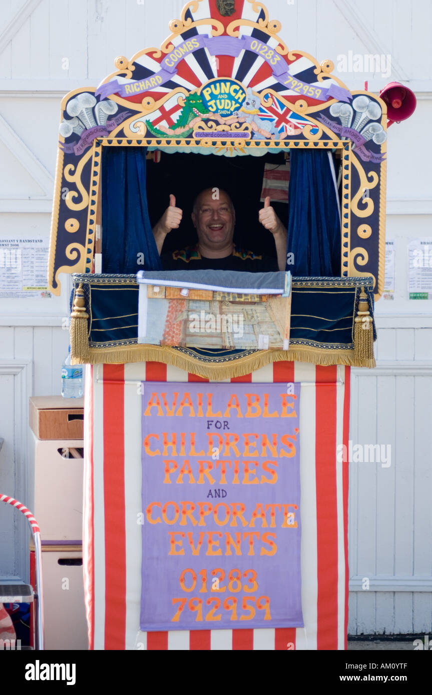 profesor richard coombs at the 6th annual aberystwyth punch and judy ...