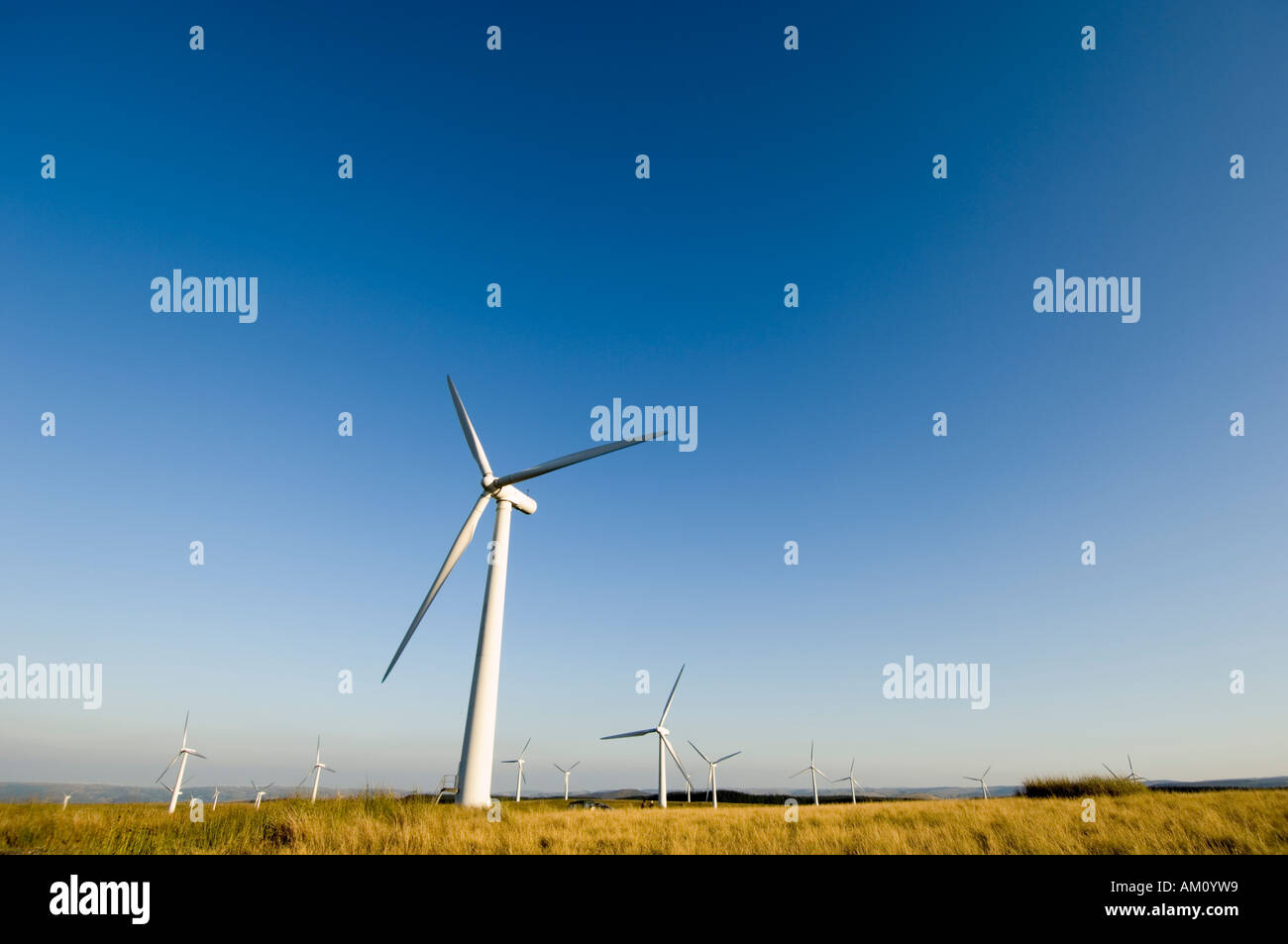 Carno windfarm hi-res stock photography and images - Alamy