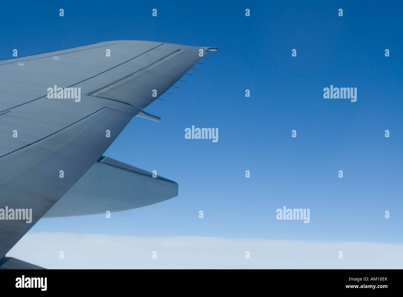 Wing of a Boeing 777 Stock Photo - Alamy