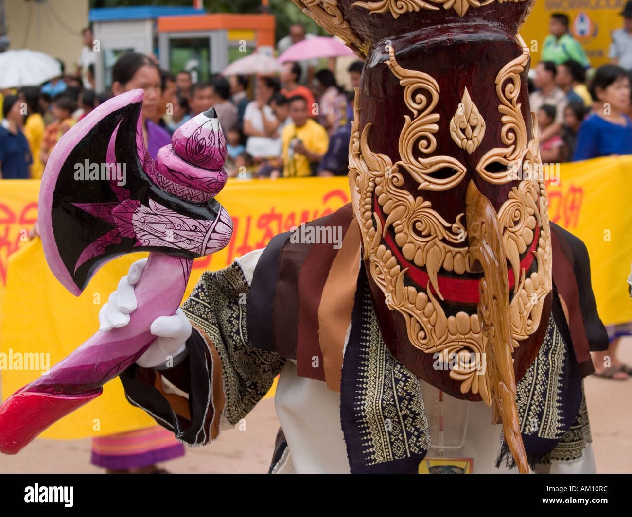 the mad axeman Stock Photo - Alamy