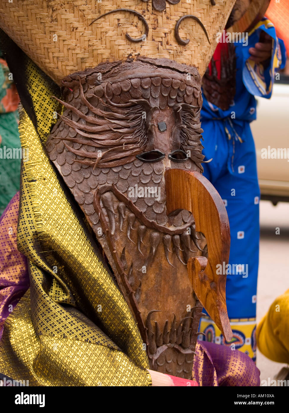 Phi Ta Khon Mask Stock Photo - Alamy