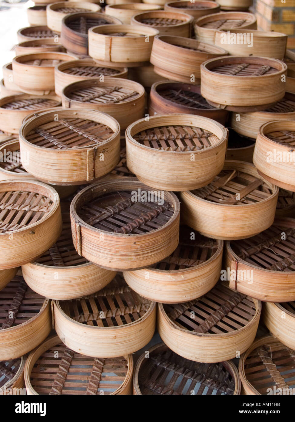 Dim Sum Steamers Stock Photo - Alamy