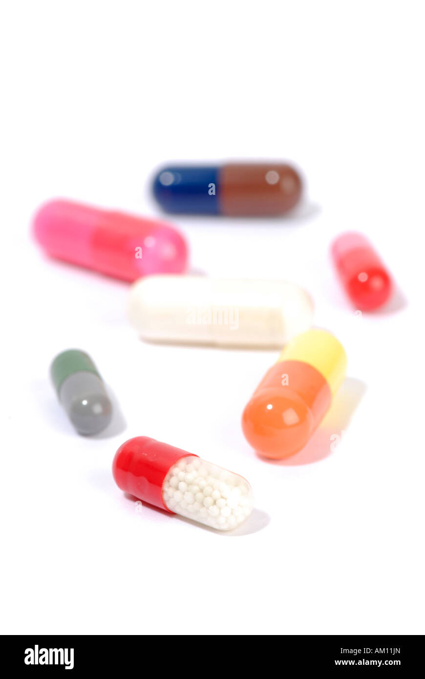 Capsules vertical hi-res stock photography and images - Alamy