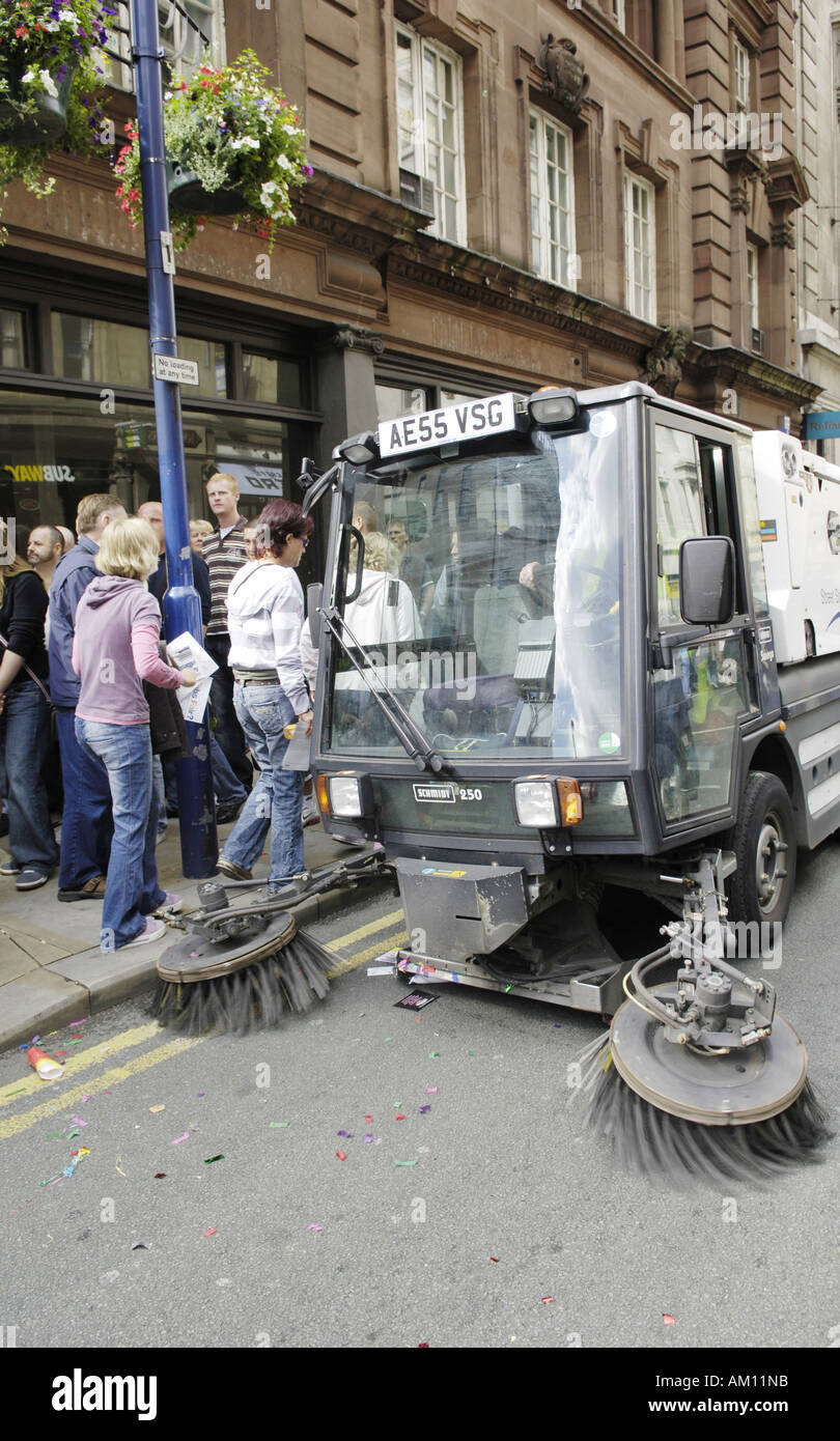 road sweeper machine machinery sweeping clean hygiene city urban ...