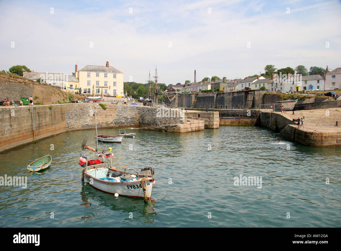 Charlestown and cornwall hi-res stock photography and images - Alamy