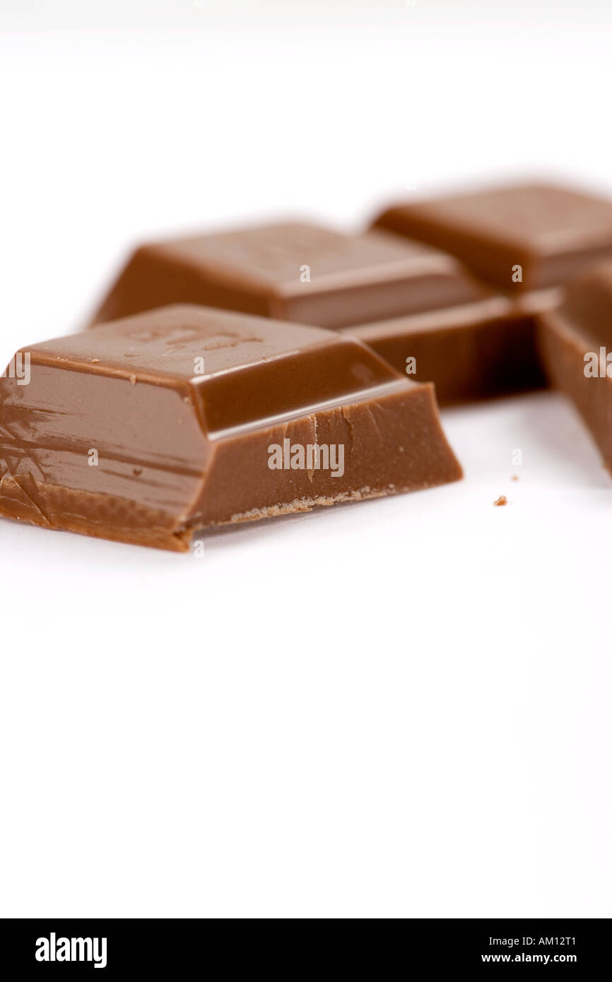 Small chunks of chocolate hi-res stock photography and images - Alamy