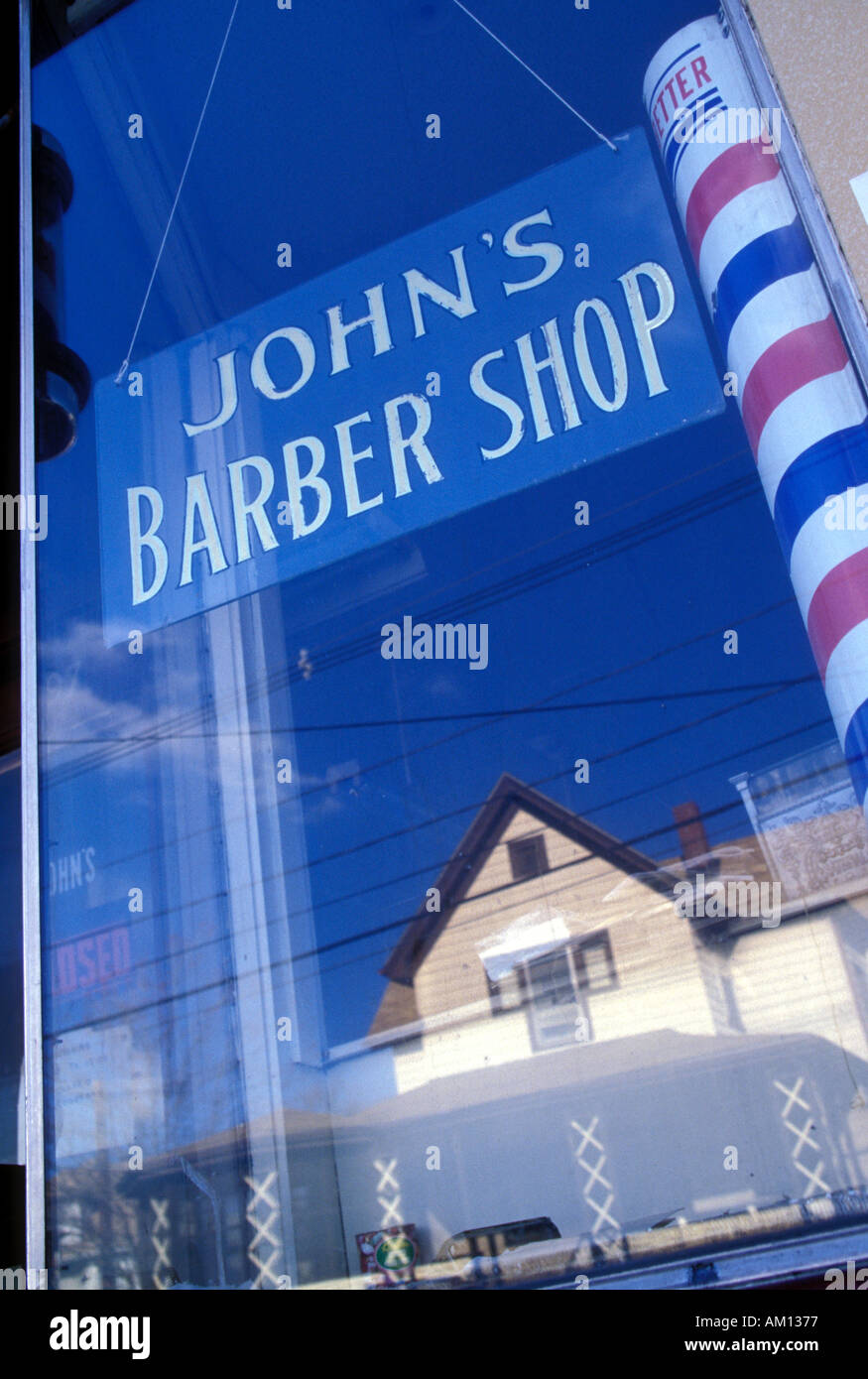 Barber pole england hi-res stock photography and images - Alamy