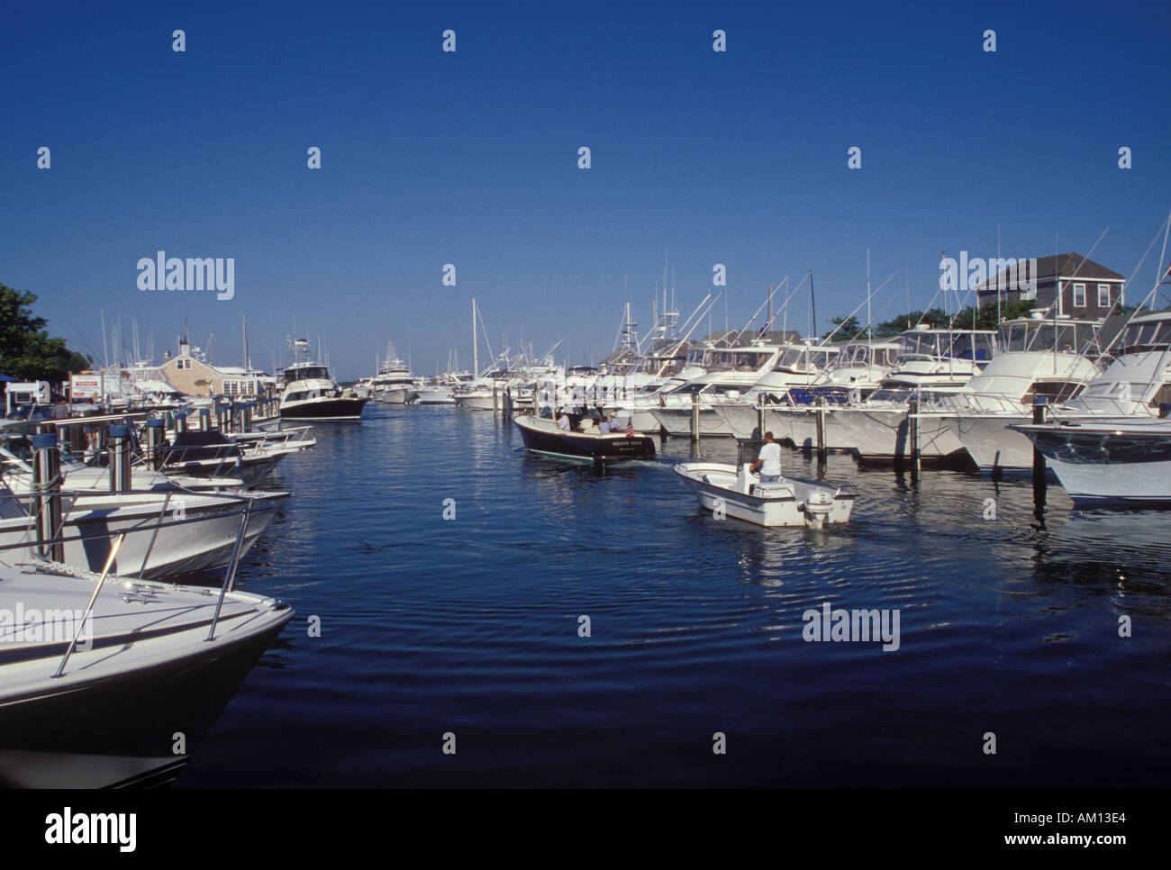 Nantucket Harbor Nantucket MA Stock Photo - Alamy