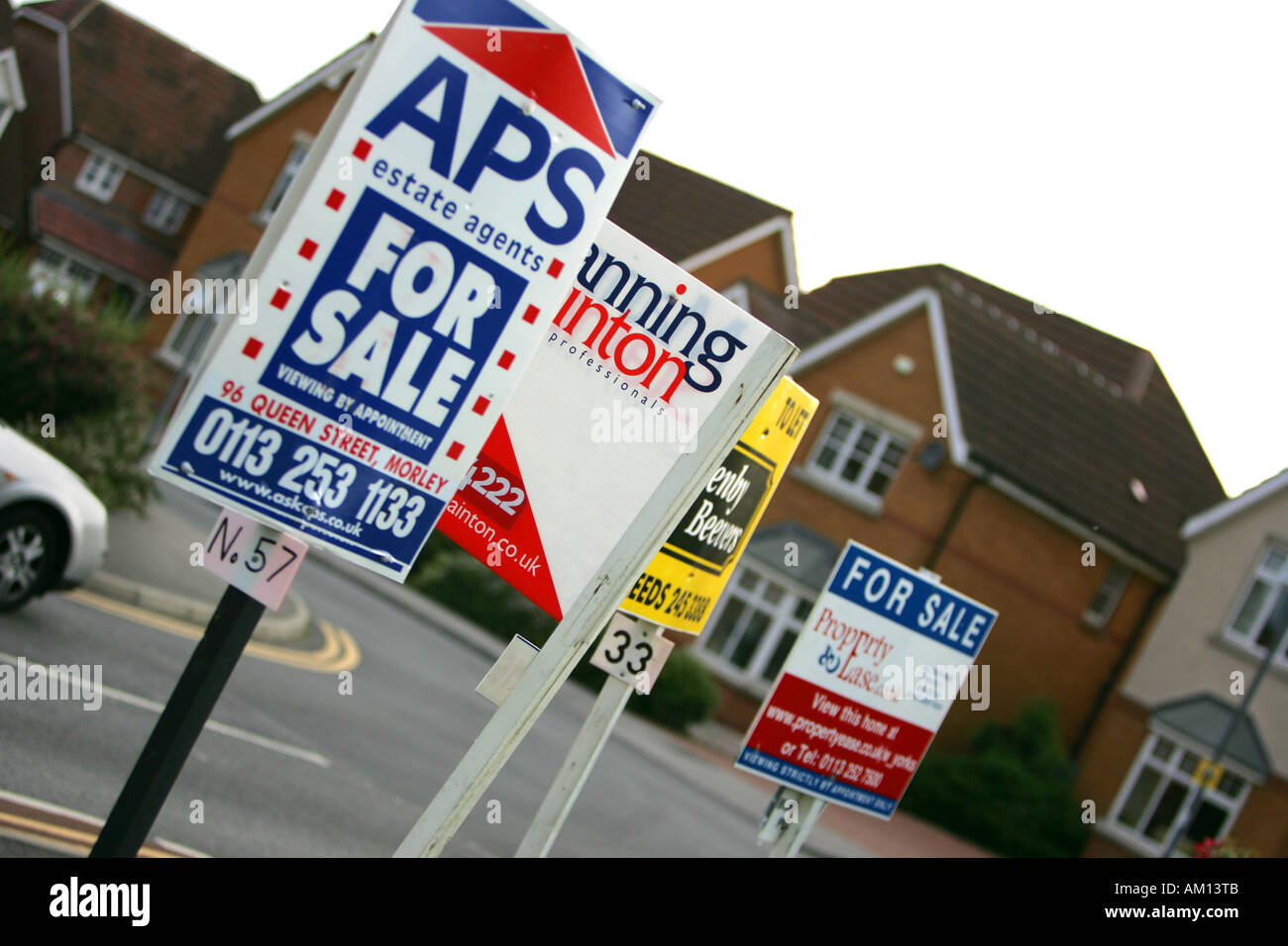 For Sale signs Stock Photo - Alamy