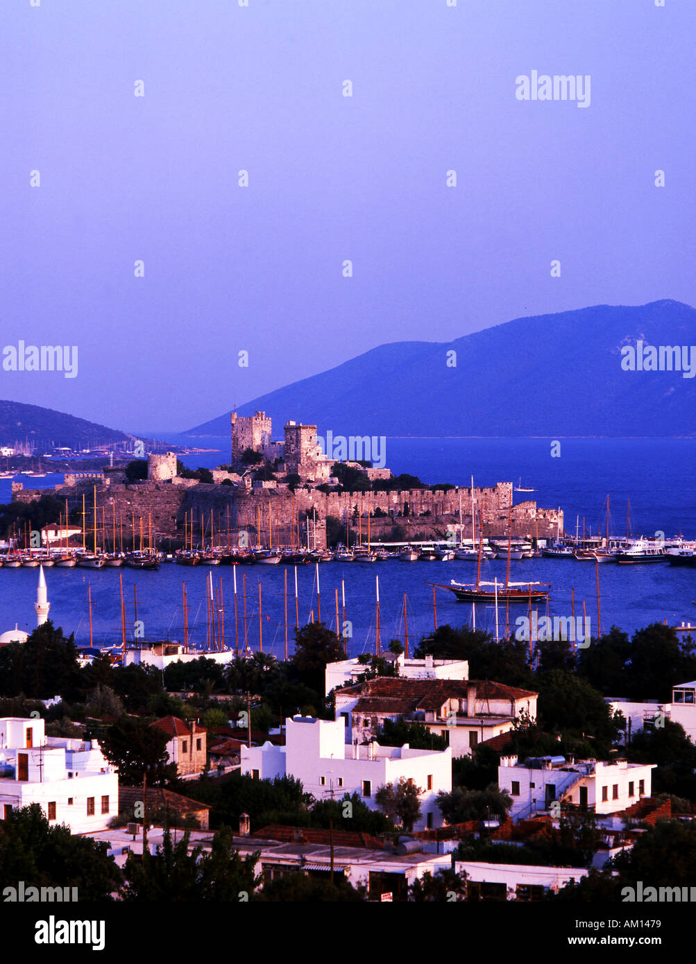 Turkey Bodrum Castle of St Peter Stock Photo - Alamy
