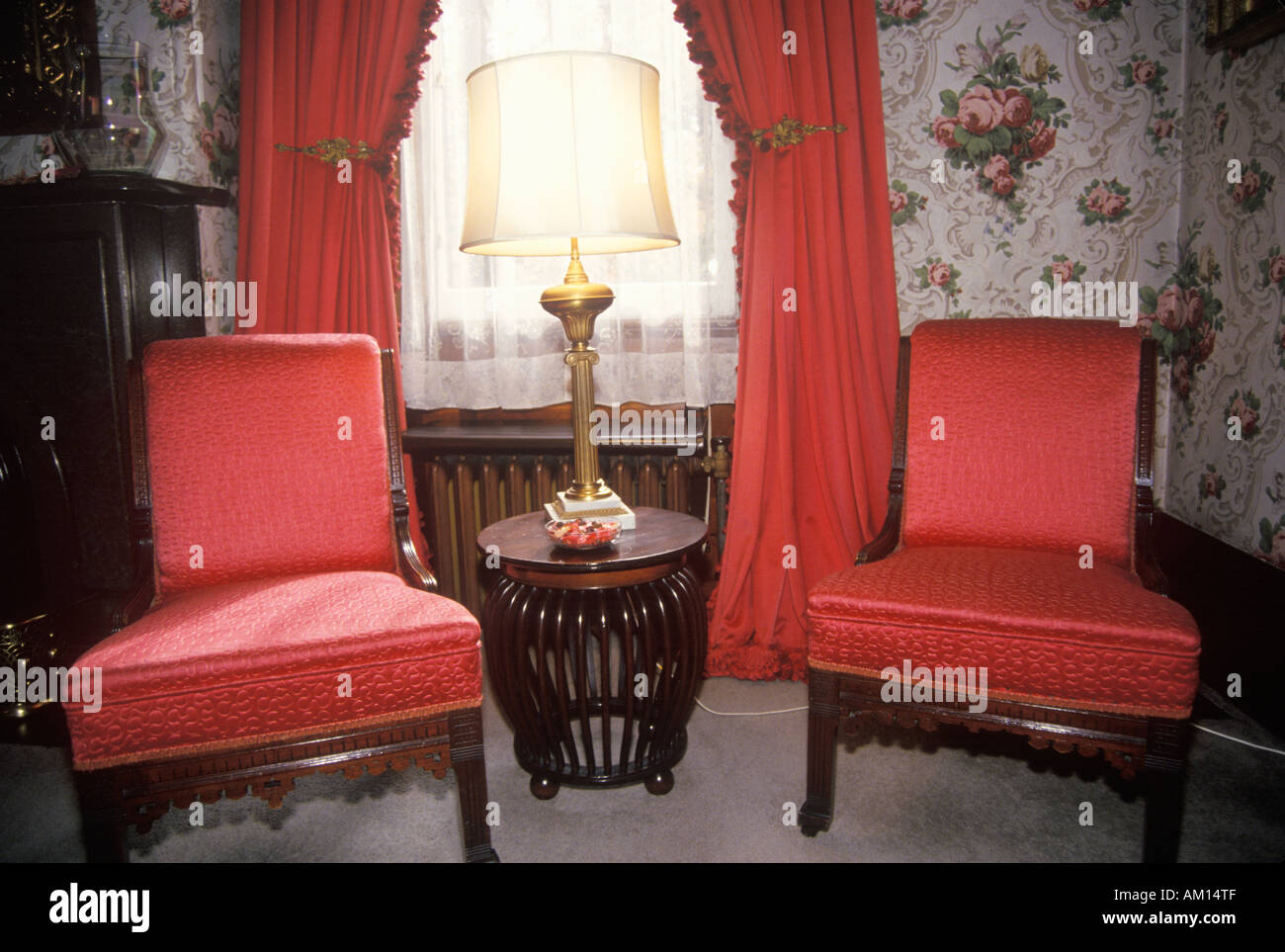 Interior of Rutherford Hayes Presidential Center Fremont OH Stock Photo ...