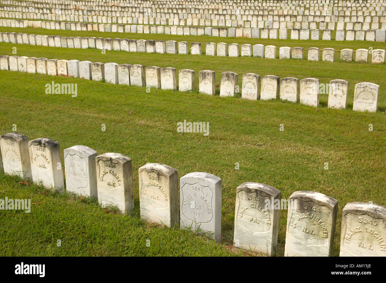 National Park Andersonville or Camp Sumter a National Historic Site in ...