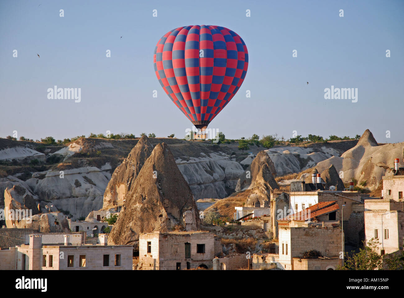 Hot-air ballon, Cappadocia, Turkey Stock Photo - Alamy