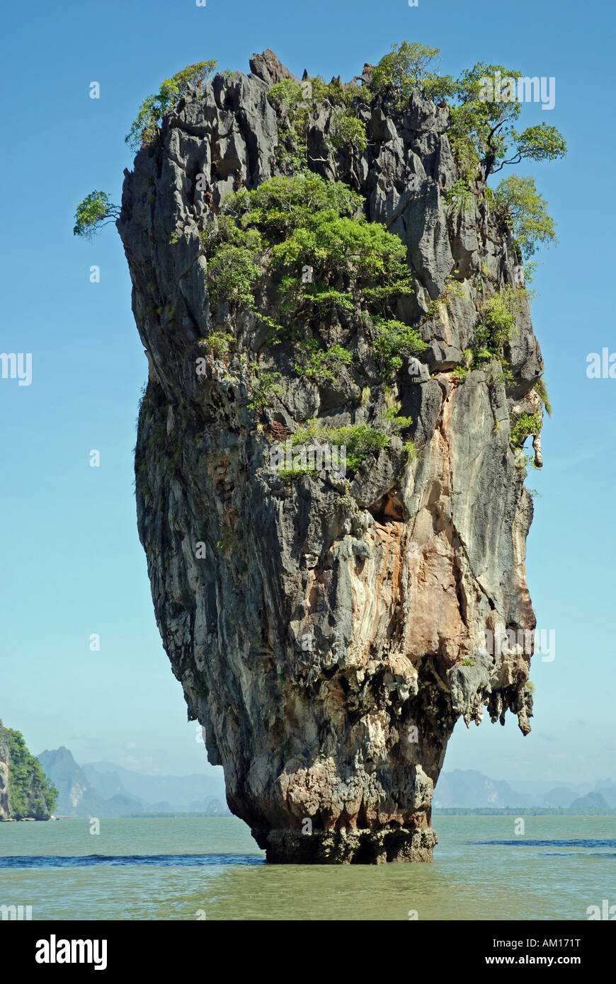 James Bond rock, Ao Phang-Nga National Park, Thailand, Asia Stock Photo ...