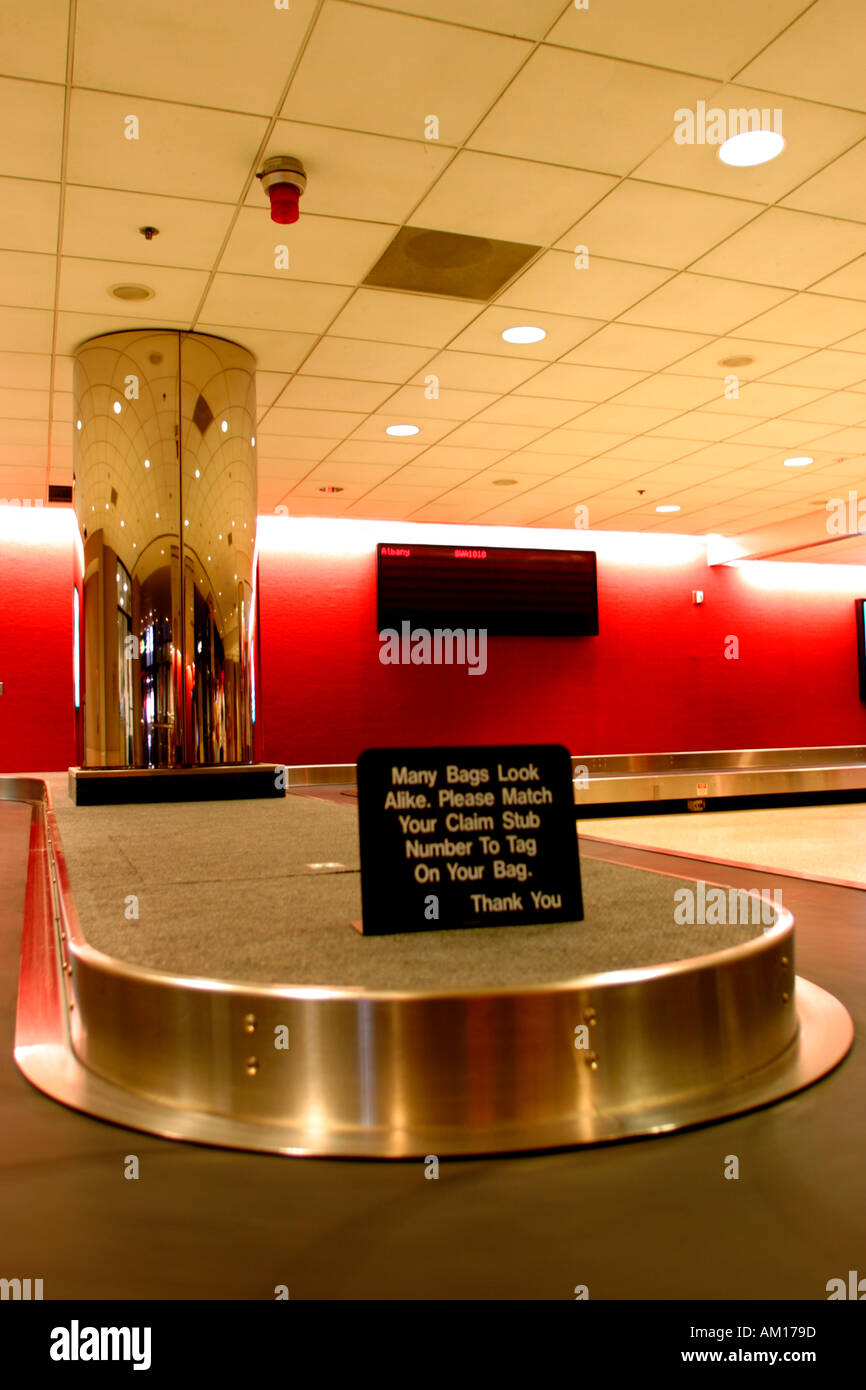 Baggage Carousel at Airport Stock Photo - Alamy