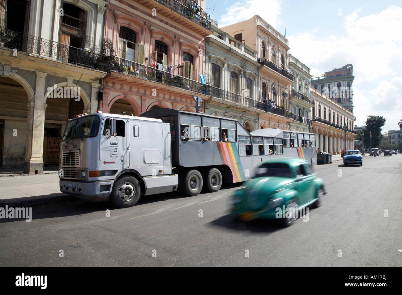 Havana cuba camello public bus hi-res stock photography and images - Alamy