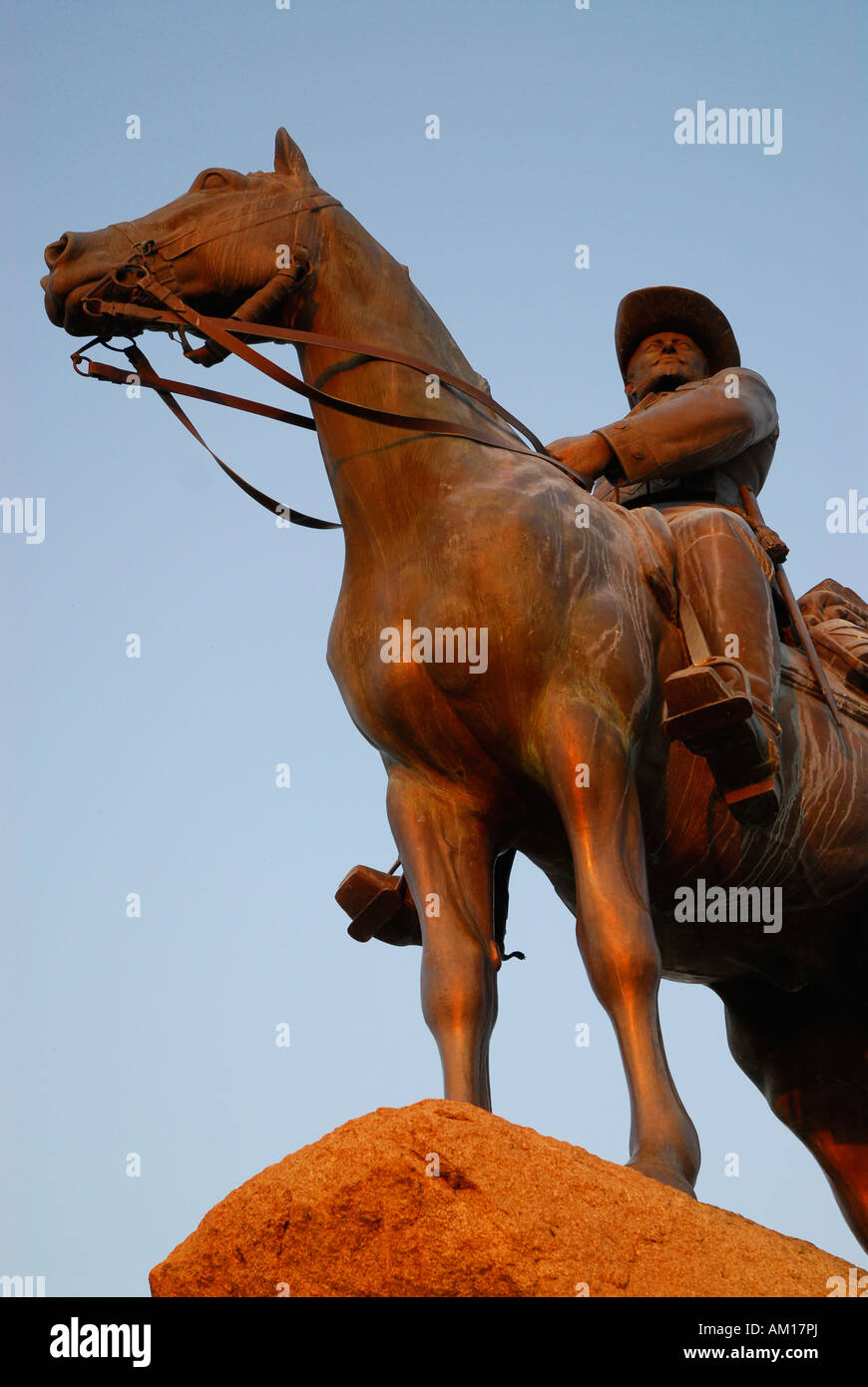 Reiterdenkmal (horseman memorial), Windhuk, Namibia Stock Photo - Alamy