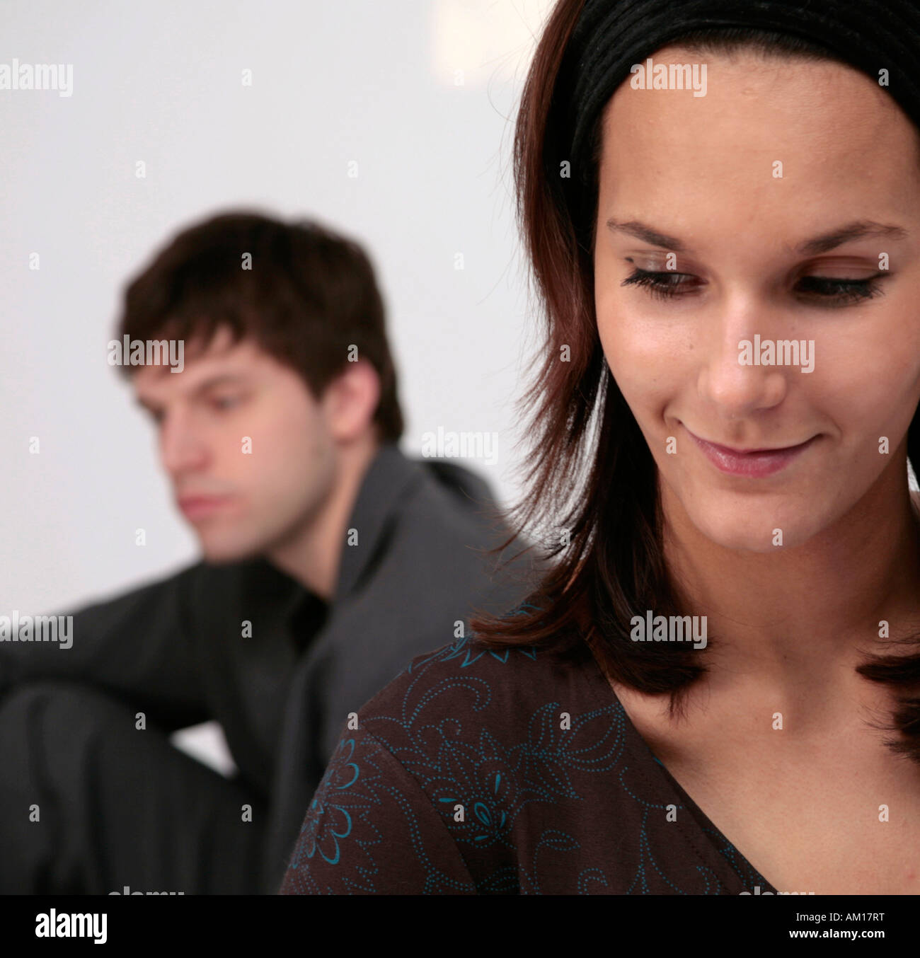 Man and woman Stock Photo - Alamy
