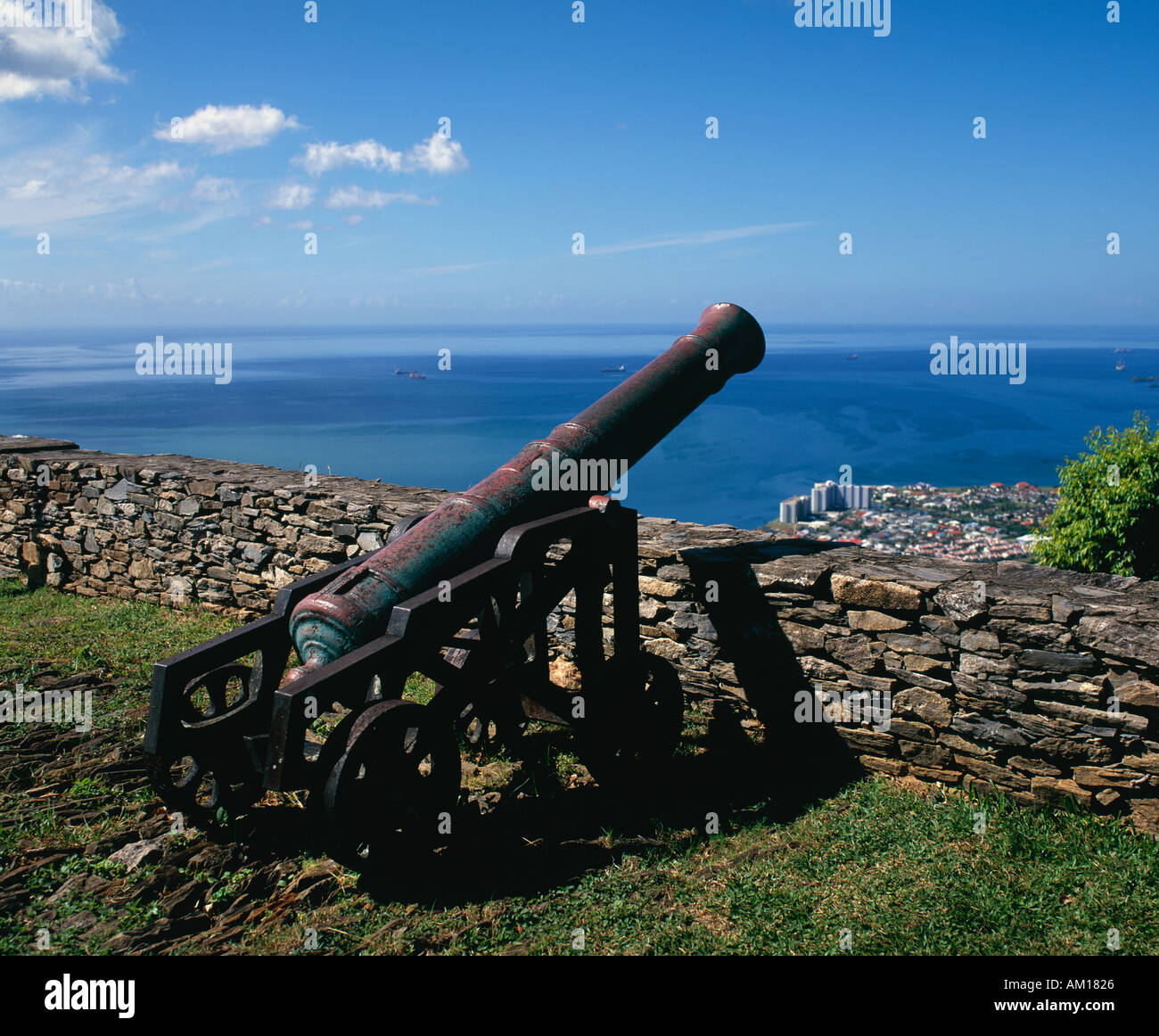 Fort St George Port of Spain Trinidad Caribbean Stock Photo - Alamy