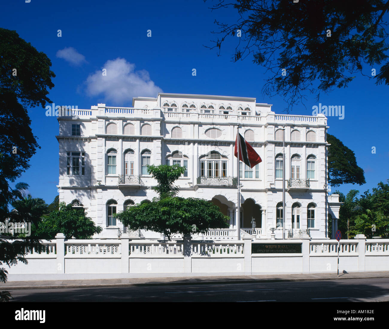 Prime Ministers Office and Residence Port of Spain Trinidad Caribbean ...