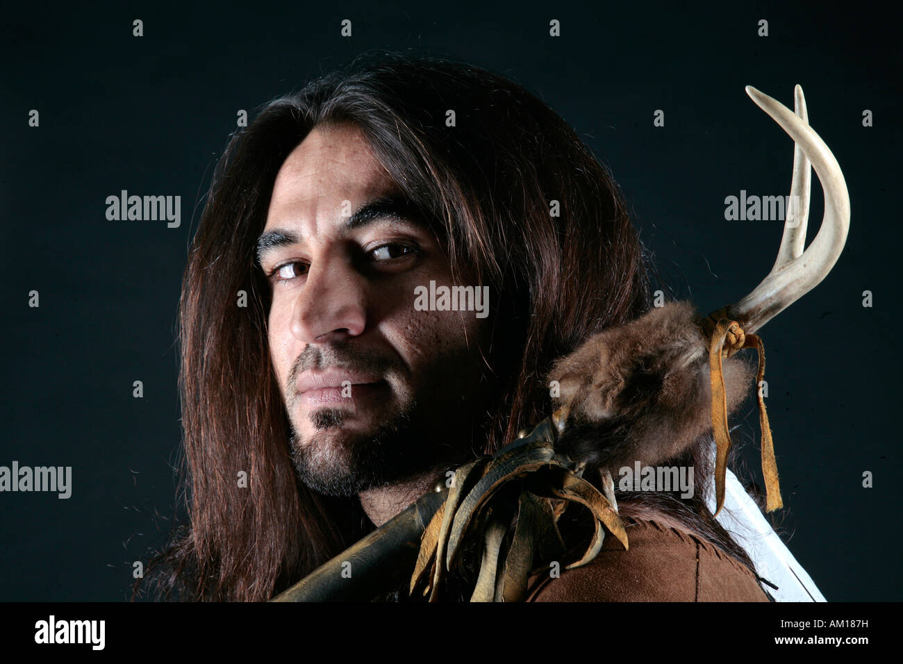 Indian men man horn hi-res stock photography and images - Alamy