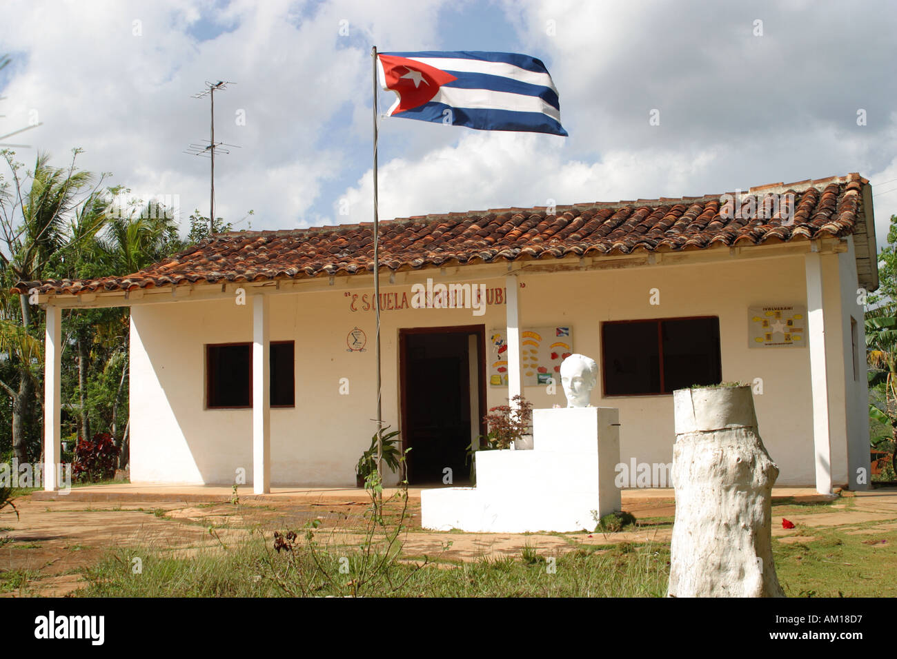 Rural School in Vinales Cuba Stock Photo - Alamy