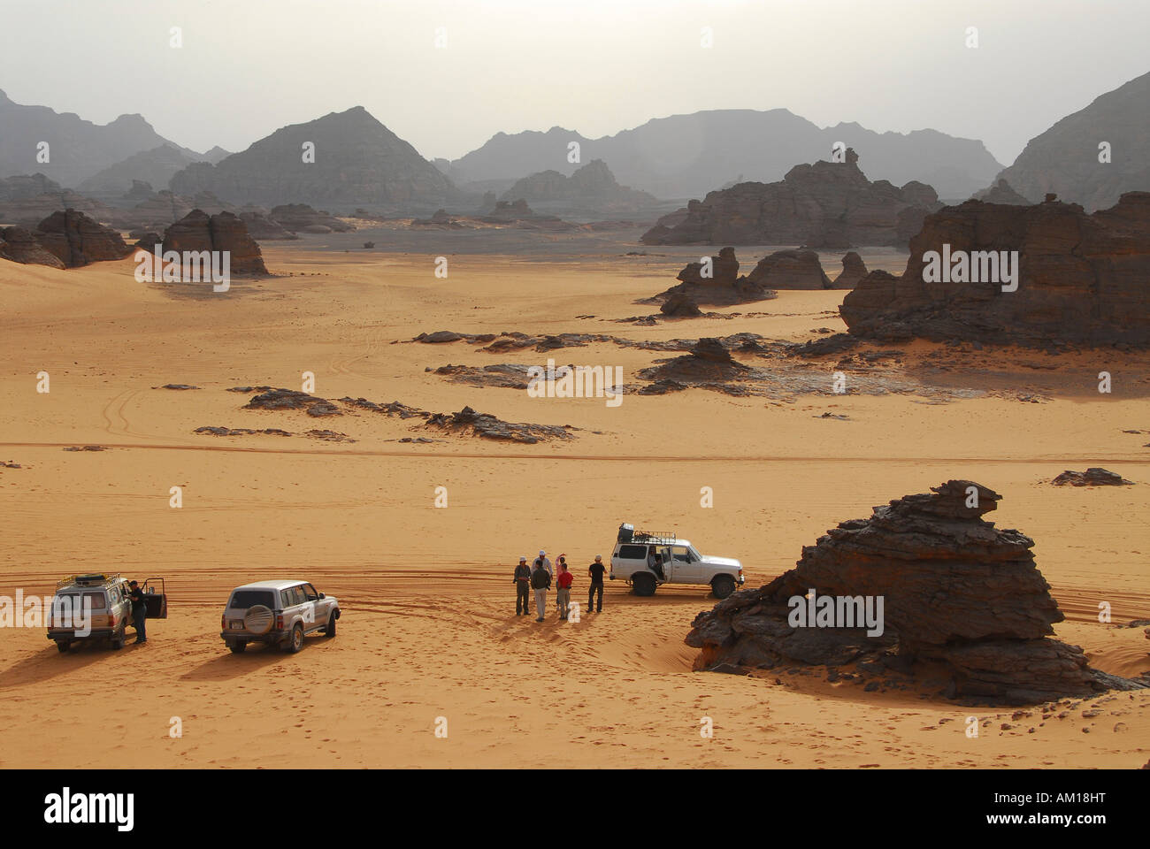 Typical rock formation, Akakus mountains, Libya Stock Photo - Alamy