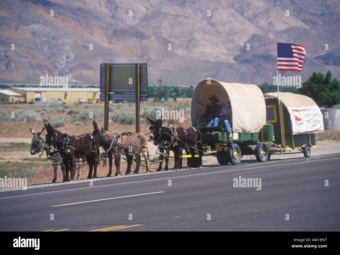 Mule wagon hi-res stock photography and images - Alamy