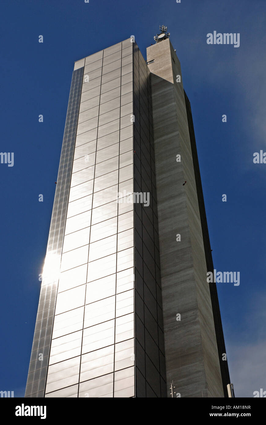 Schapfen Mill, highest grain silo in the world, Ulm, Baden Wuerttemberg ...