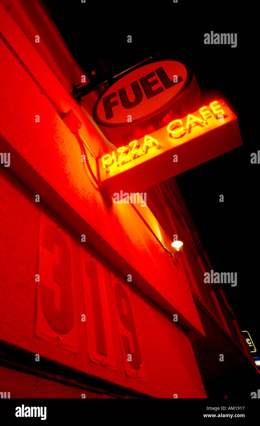 Vertical color image of a sign outside of a building in downtown ...