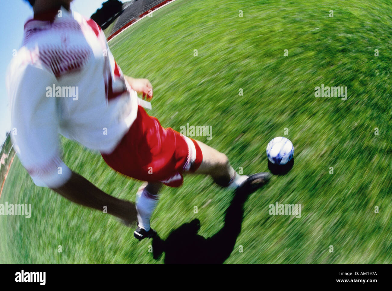 Kicking ball kicking balls hi-res stock photography and images - Alamy