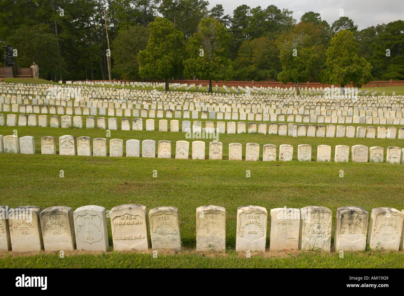 National Park Andersonville or Camp Sumter a National Historic Site in ...
