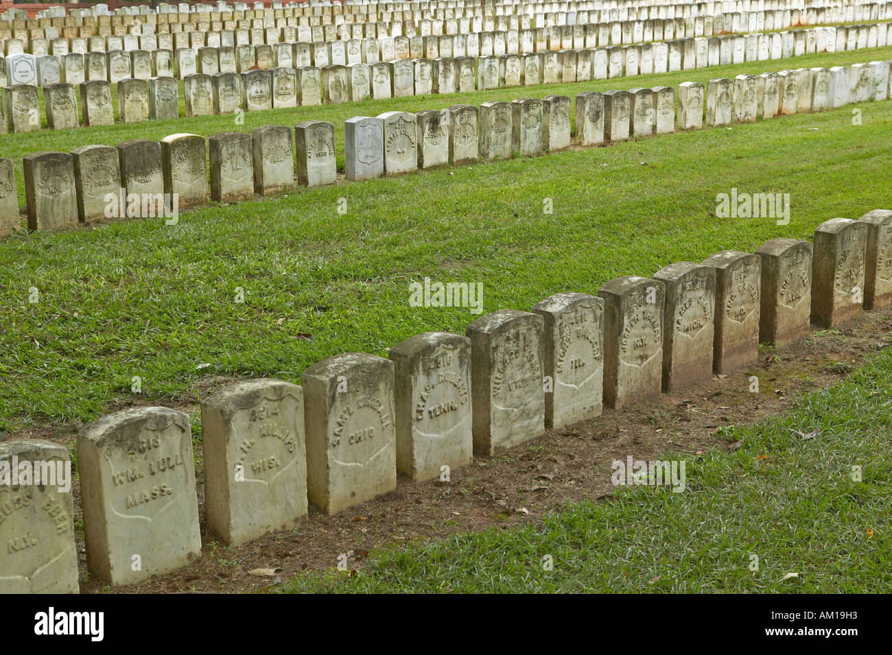 National Park Andersonville or Camp Sumter a National Historic Site in ...