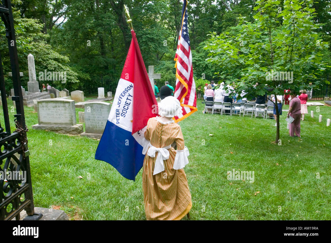 Thomas jefferson grave hi-res stock photography and images - Alamy