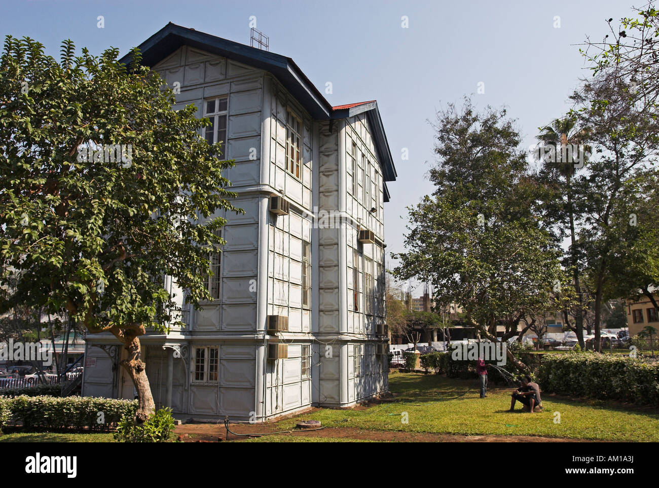 Iron house, Casa de Ferro, of Gustave Eiffel, Maputo, Mozambique ...