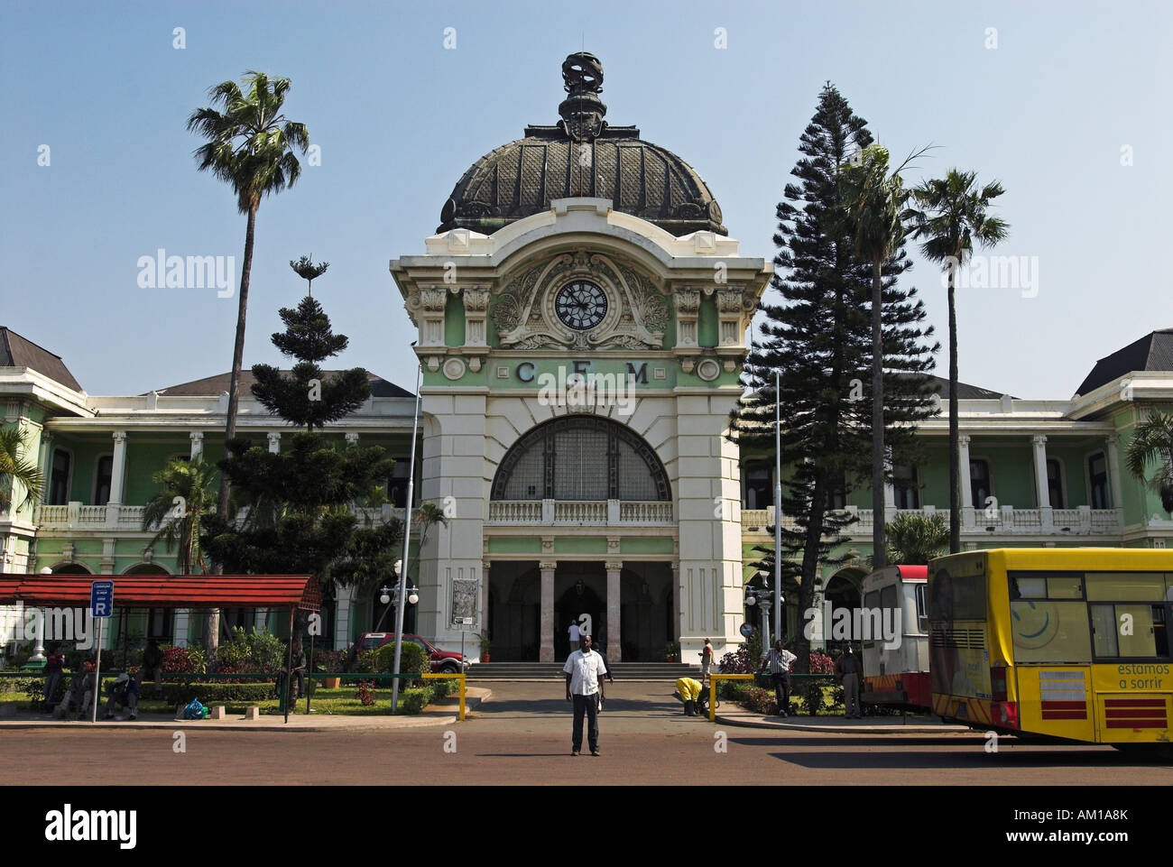 Central train station, Maputo, Mozambique, Africa Stock Photo - Alamy